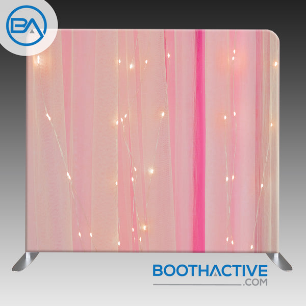 8' x 8' Backdrop - Princess Curtains – BoothActive