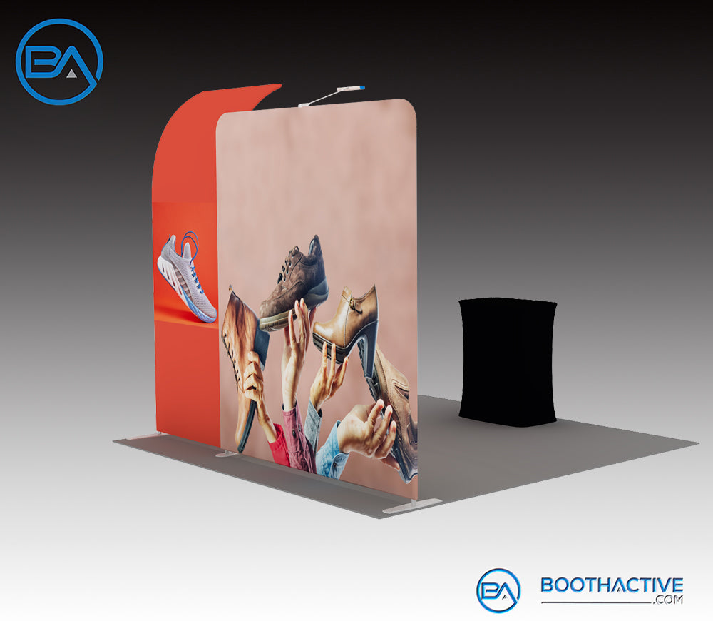 10' x 10' Trade Show Booth C – BoothActive