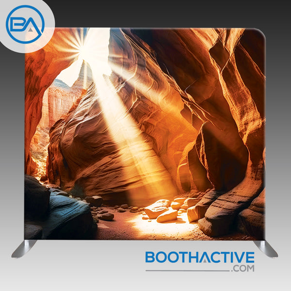 8' x 8' Backdrop - Canyon Views - 2 – BoothActive