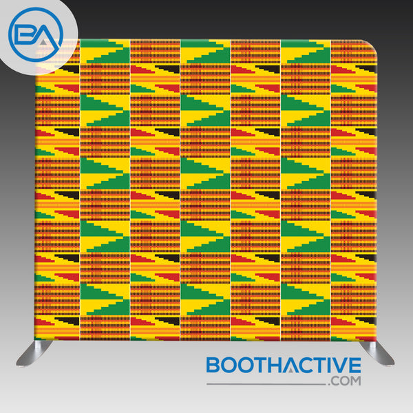 8' x 8' Backdrop - African Cloth – BoothActive