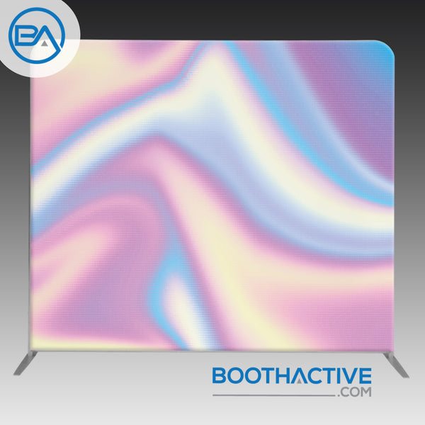 8' x 8' Backdrop - Holographic – BoothActive