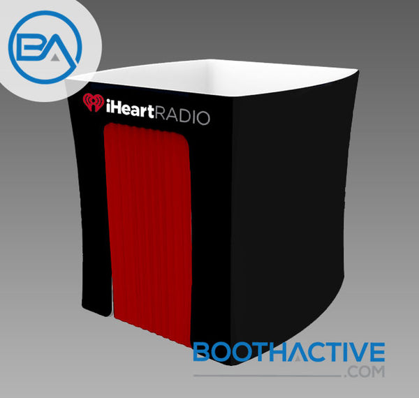 Fabric Booth Enclosure - The Cube – BoothActive
